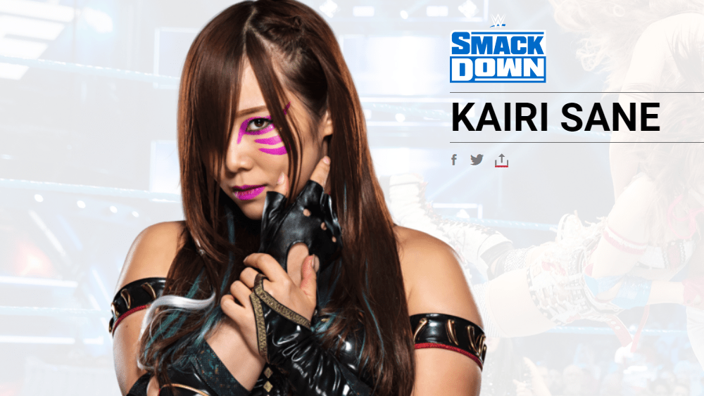 Kairi Sane added to WWE SmackDown roster