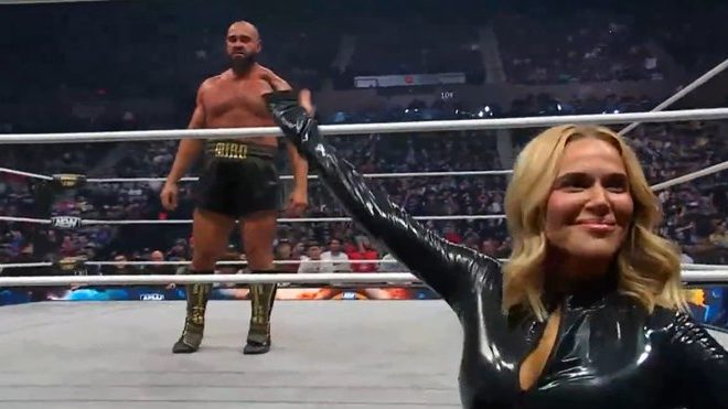 Miro receives assist from CJ Perry in win over Andrade El Idolo at AEW ...