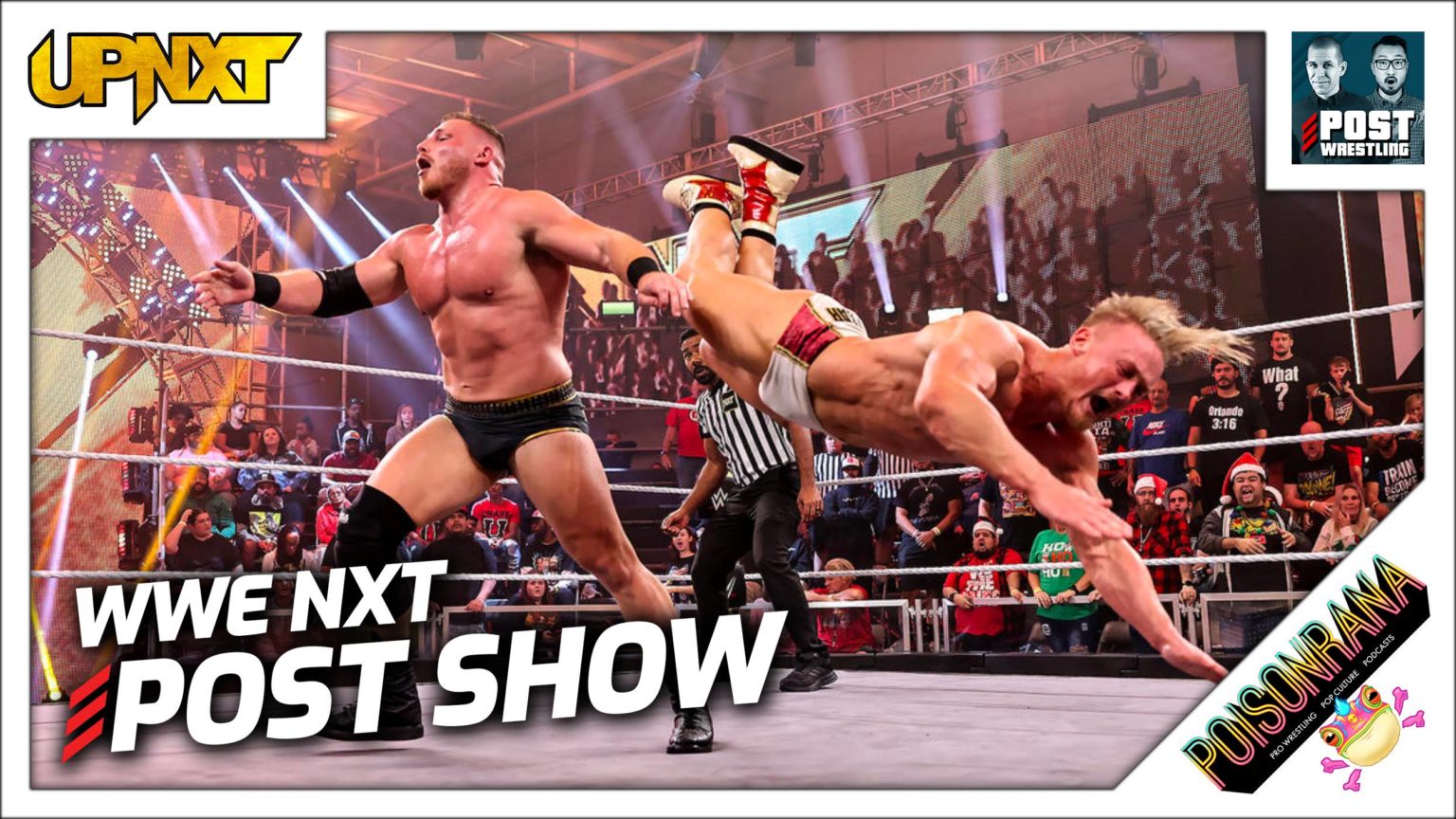 Ridge Holland states that he's back in WWE NXT