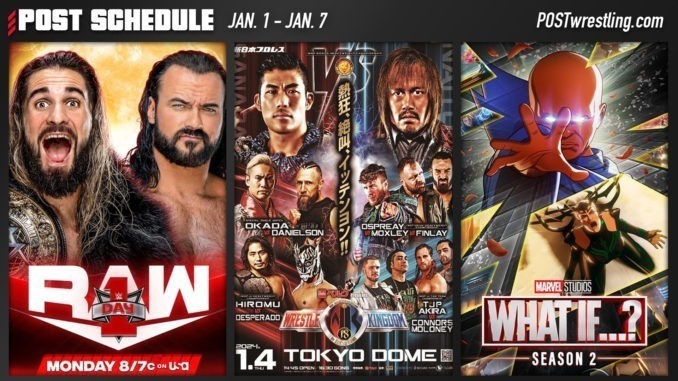 POST SCHEDULE: Wrestle Kingdom 18, BEST & WORST of 2023