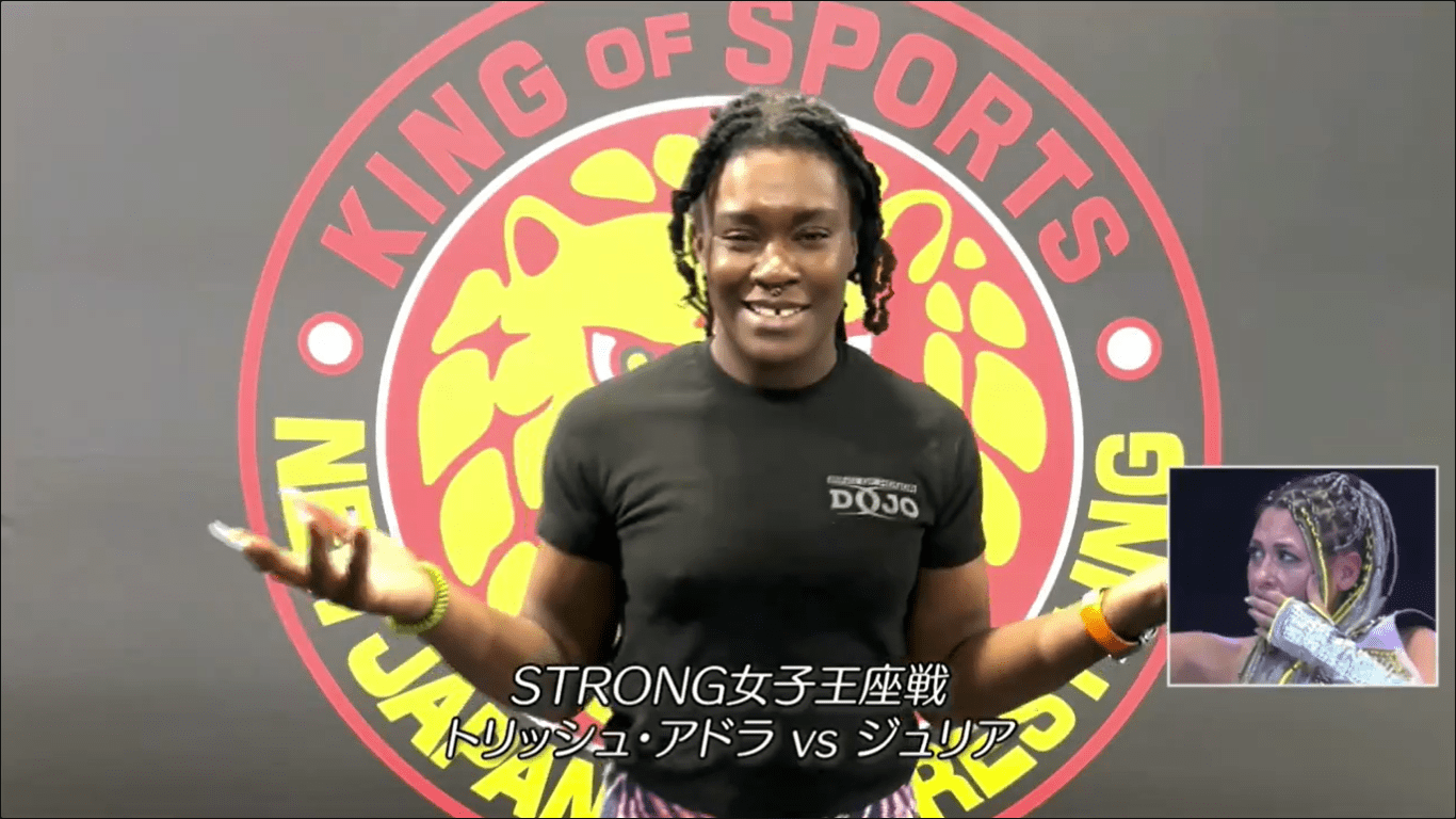 Trish Adora appears via video at STARDOM Dream Queendom, calls out ...