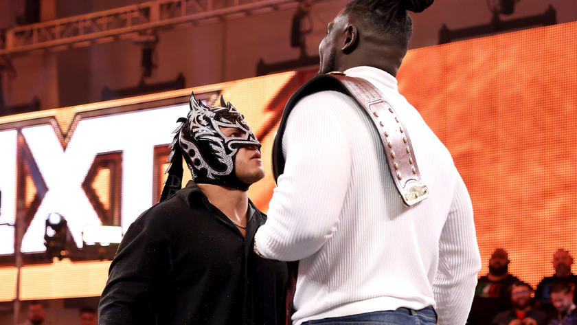 Oba Femi defending North American Title against Dragon Lee at NXT Vengeance Day