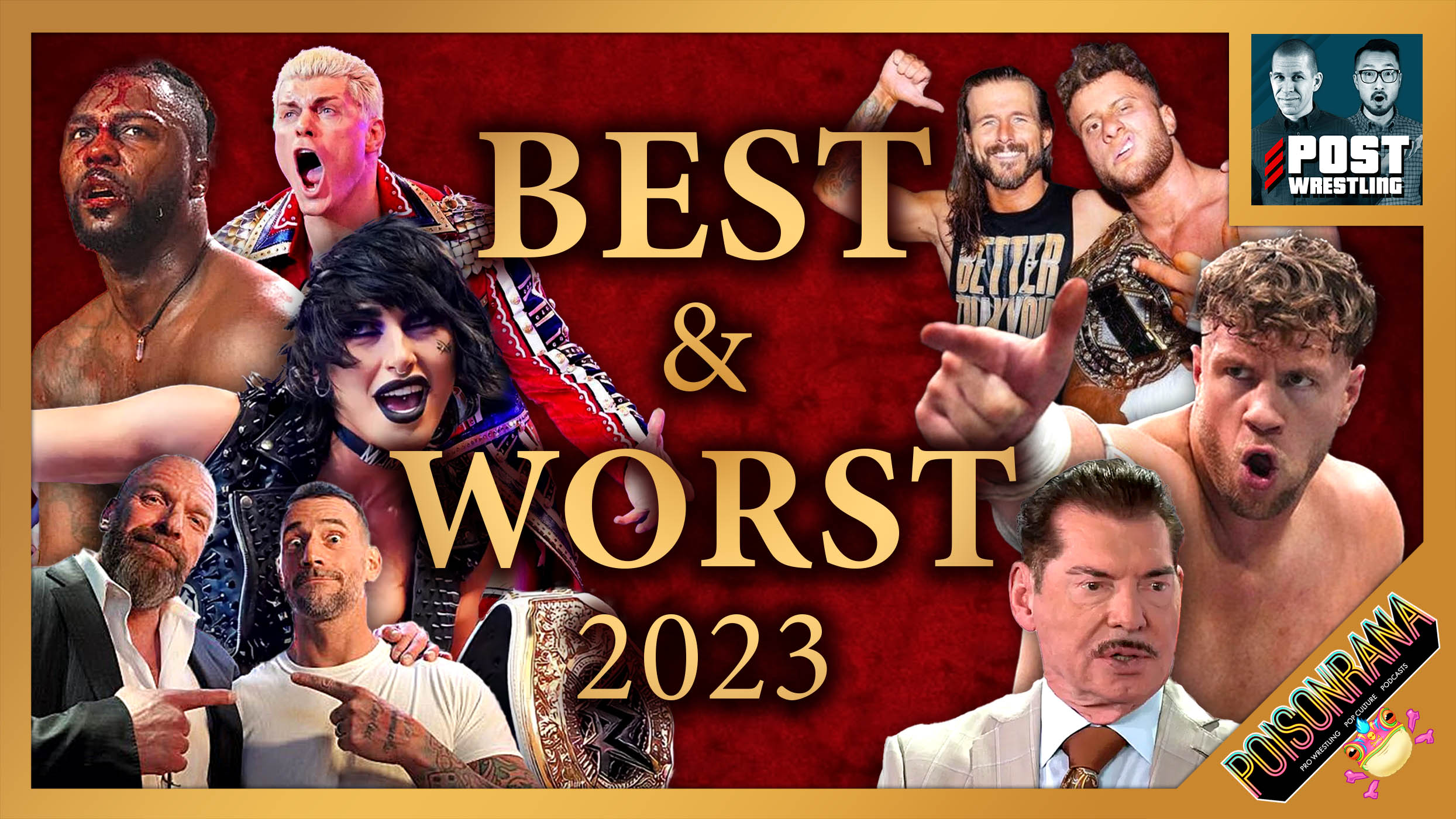 POST’s Best & Worst of 2023 Show - POST Wrestling | Podcasts, News ...