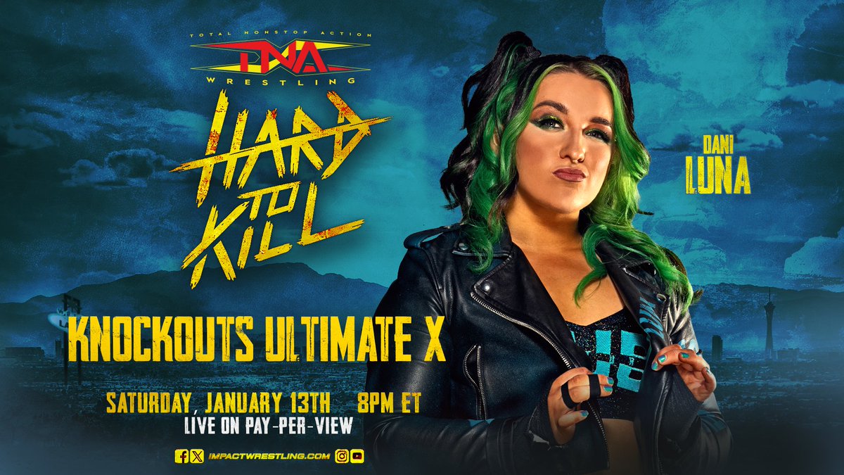 Dani Luna is final competitor for Knockouts Ultimate X Match at TNA ...