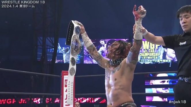 Catch 2/2 become three-time IWGP Junior Heavyweight Tag Team Champions at NJPW Wrestle Kingdom 18