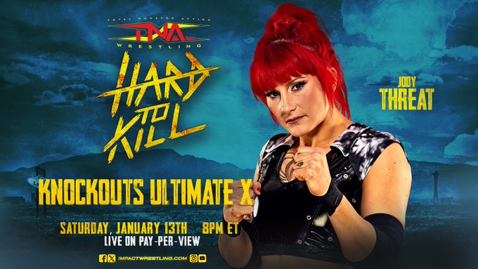 Jody Threat added to Knockouts Ultimate X match at Hard to Kill