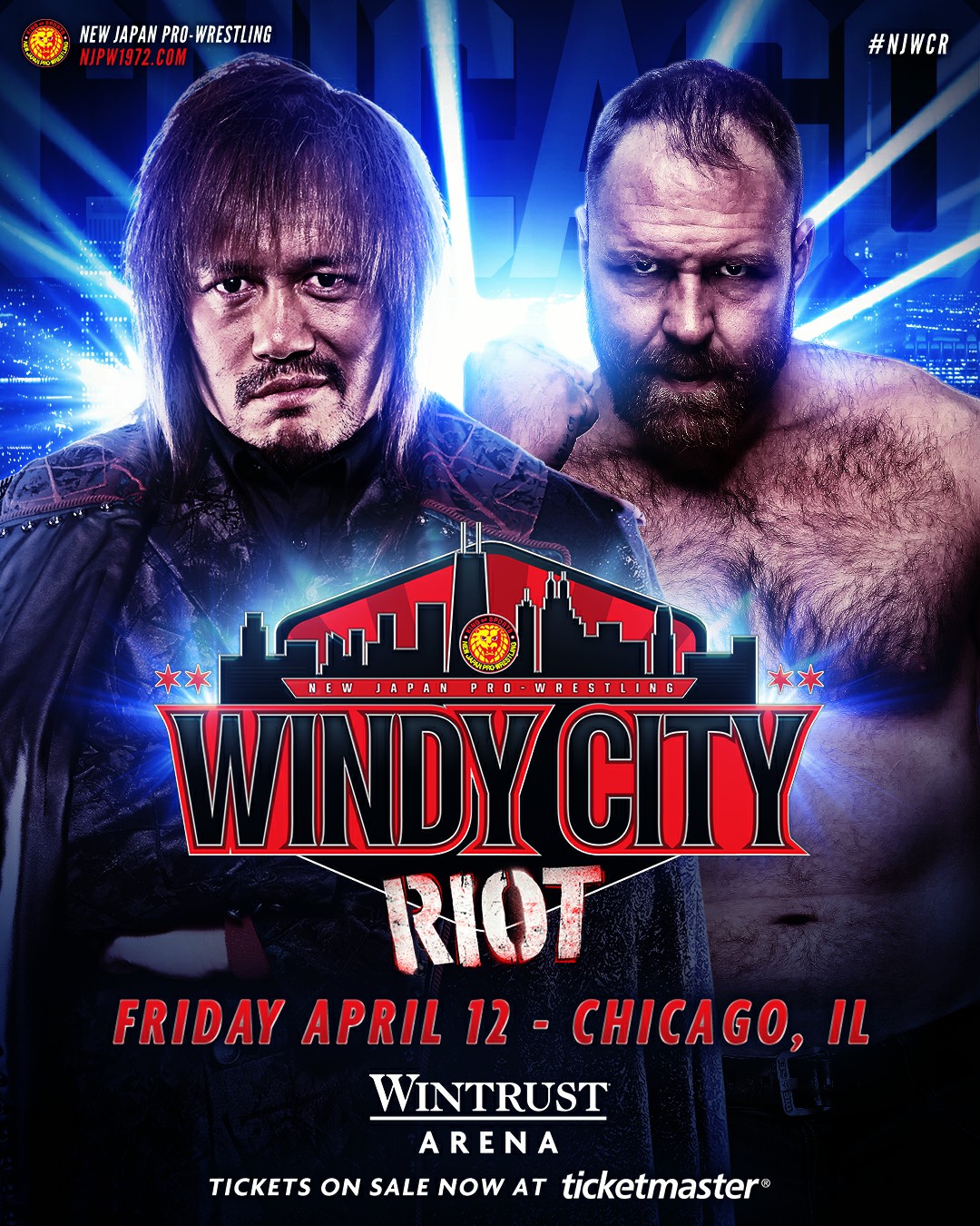 Jon Moxley vs. Tetsuya Naito made official for NJPW STRONG Windy City Riot