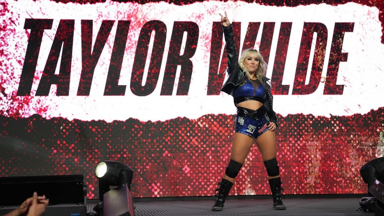 Taylor Wilde explains why wrestling is currently 'on the shelf' for her