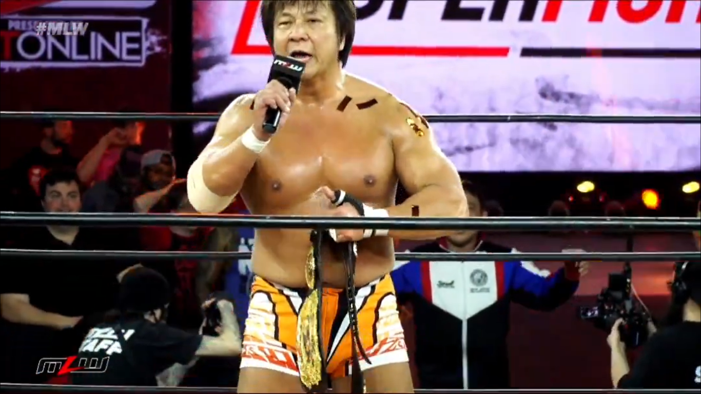 Satoshi Kojima def. Alex Kane to become MLW World Heavyweight Champion ...
