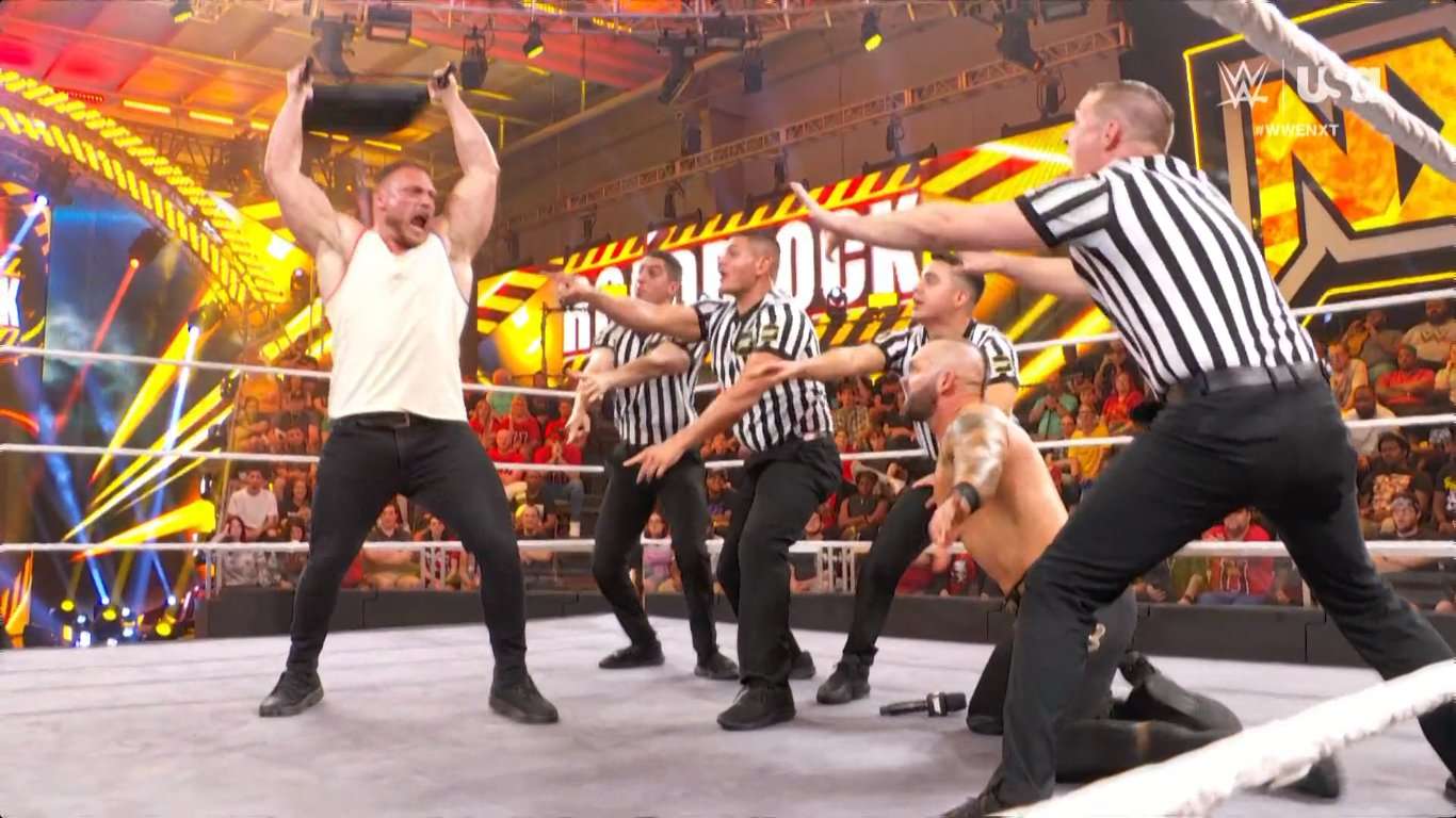 Shawn Spears scores win over Uriah Connors (Brogan Finlay) at NXT ...