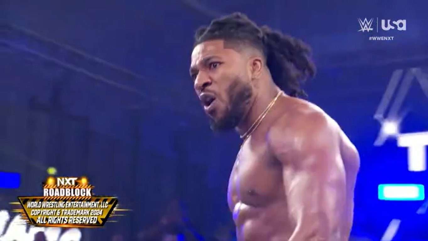 Carmelo Hayes distracted by Trick Williams' music & loses #1 contender ...