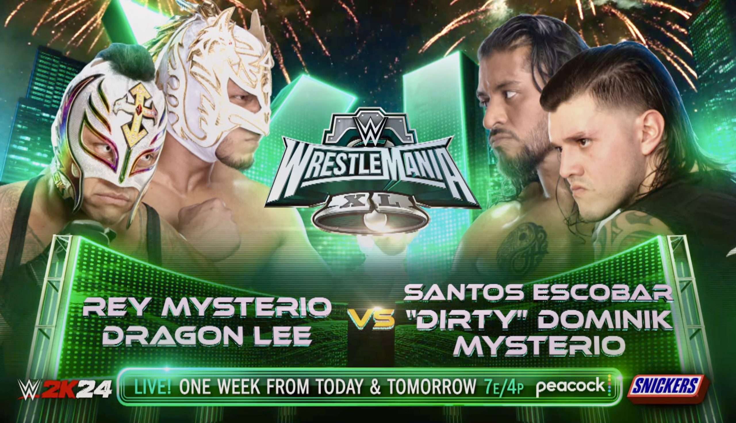 Aj Lee Og Rey Mysterio