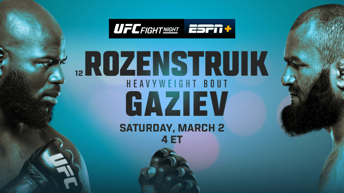UFC Fight Night Results: Jairzinho Rozenstruik scores win after Shamil ...