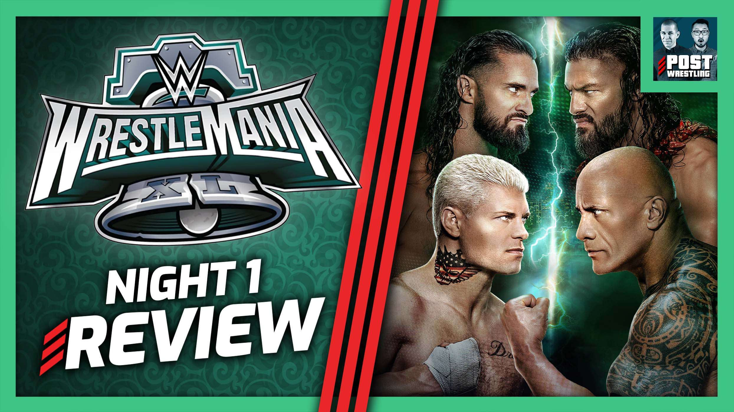WrestleMania XL Night 1 Review: Roman/Rock vs. Cody/Seth - POST ...