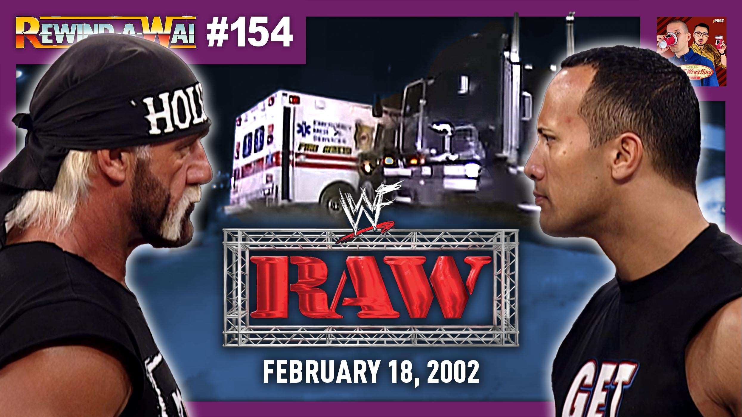REWIND-A-WAI #154: WWF Raw (Feb. 18, 2002) - POST Wrestling | Podcasts ...