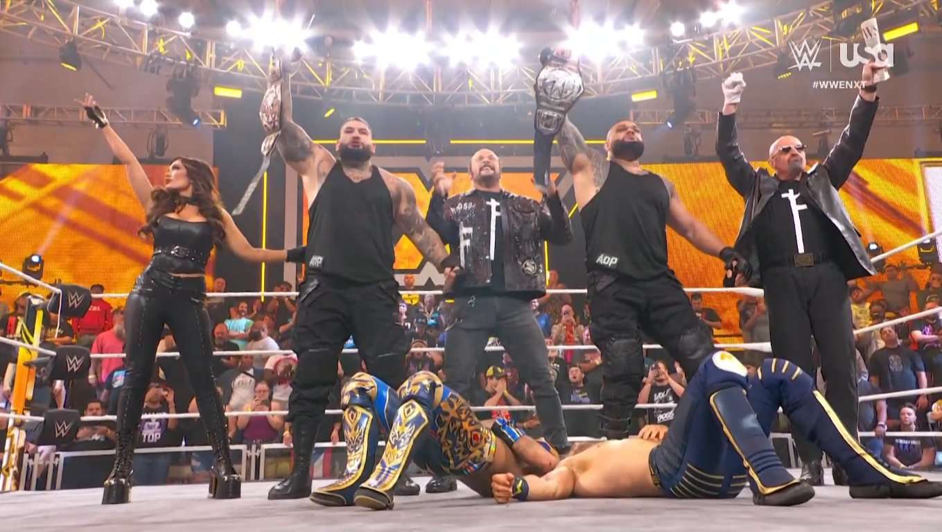 Nathan Frazer & Axiom become NXT Tag Team Champions, taken out by The ...