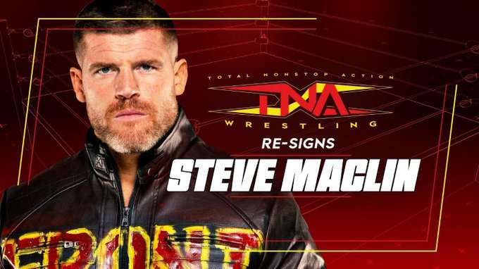TNA officially announces that Steve Maclin re-signed