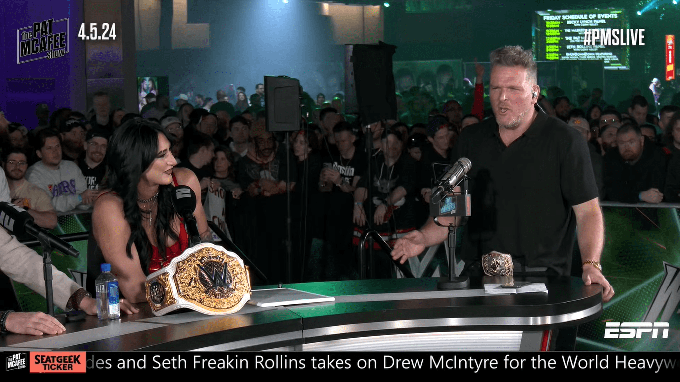 Pat McAfee says if Rhea Ripley were to rid of Dominik Mysterio, he'd ...