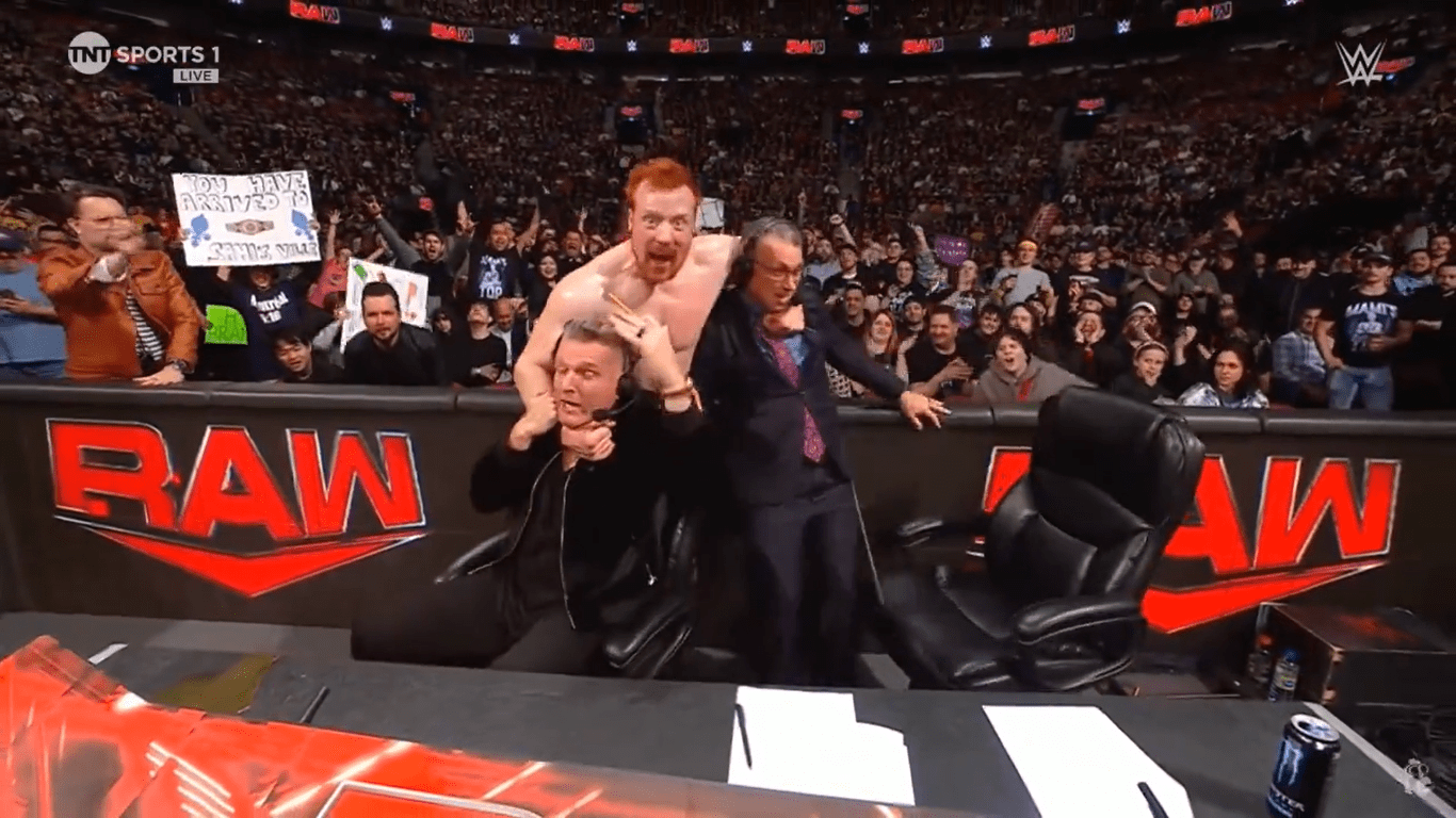 Sheamus returns to in-ring action on WWE Raw, brings back 'Written in ...