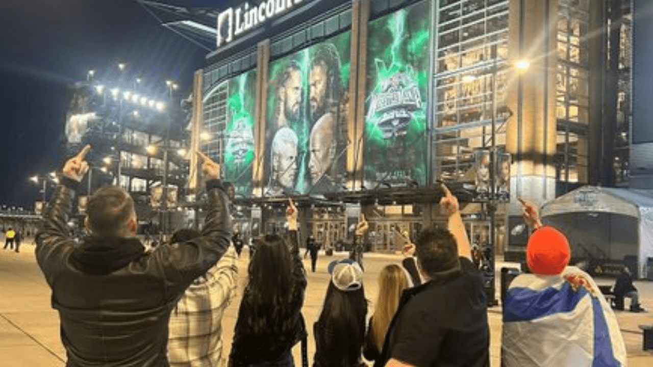WWE WrestleMania XL night two notes: Drew McIntyre's family & friends ...