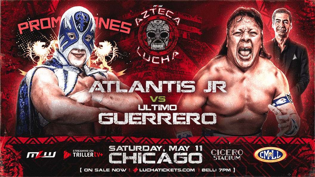 Atlantis Jr. vs. Último Guerrero set for MLW Azteca Lucha
