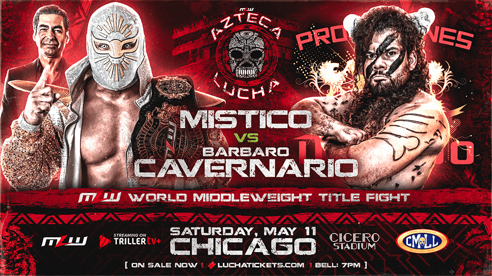 World Middleweight Title match made official for MLW Azteca Lucha
