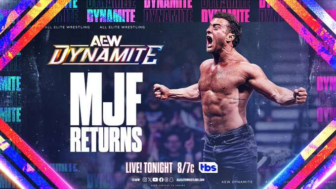 AEW Dynamite Results: MJF Returns, Swerve Strickland vs. Roderick Strong