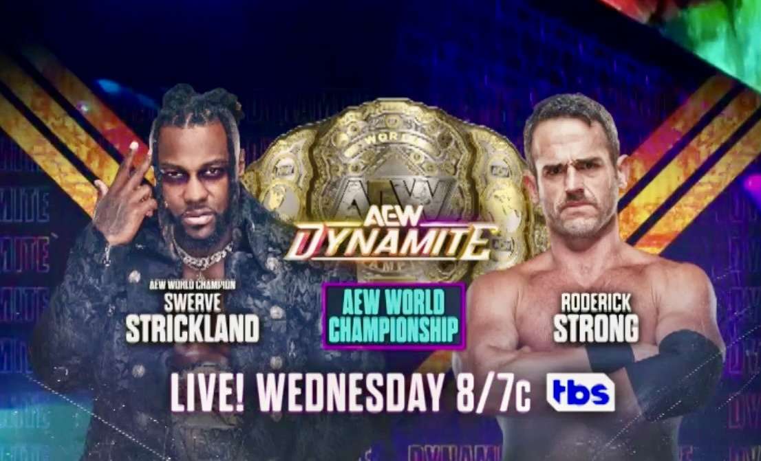 Roderick Strong to face Swerve Strickland for the AEW Championship on ...