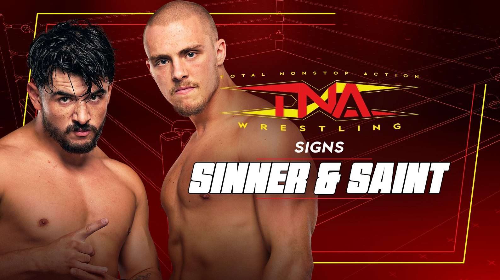 TNA announces signing of Canadian tag team Sinner & Saint