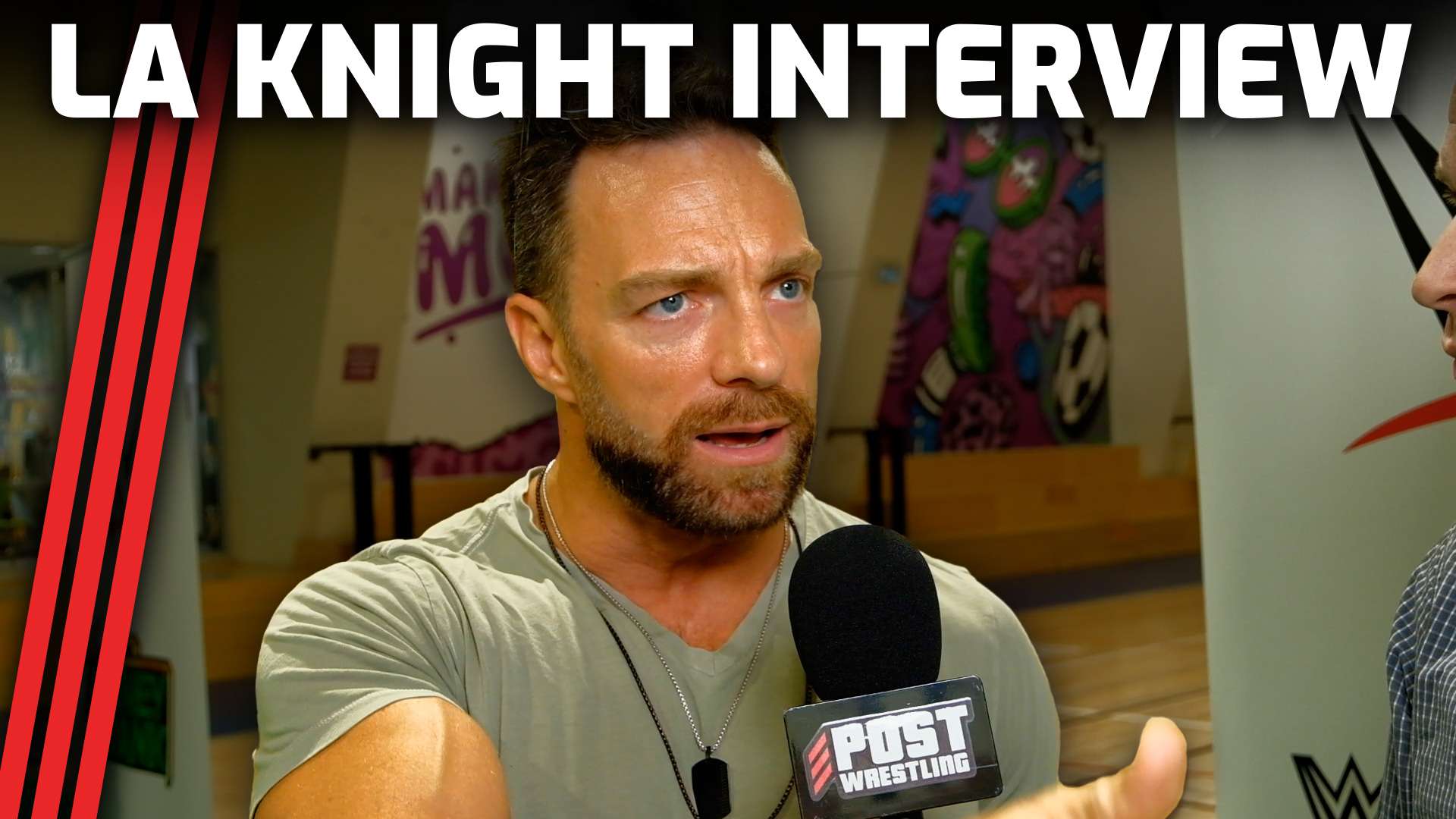 LA Knight on Improvising Promos, WWE's Business Boom | POST Interview ...