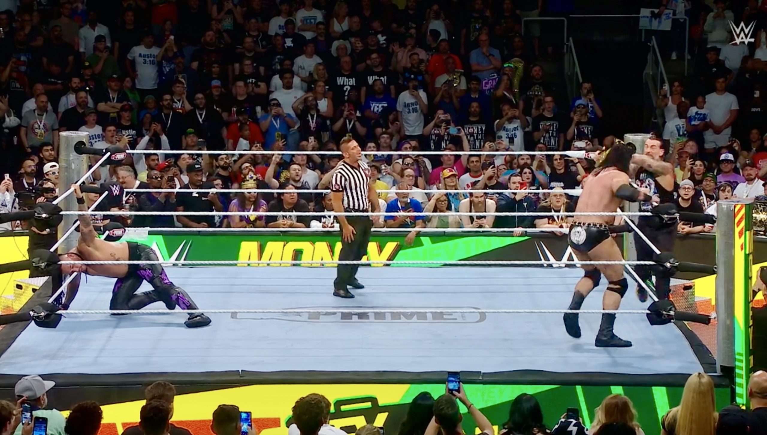 Damian Priest retains title in chaotic match after CM Punk costs Drew ...