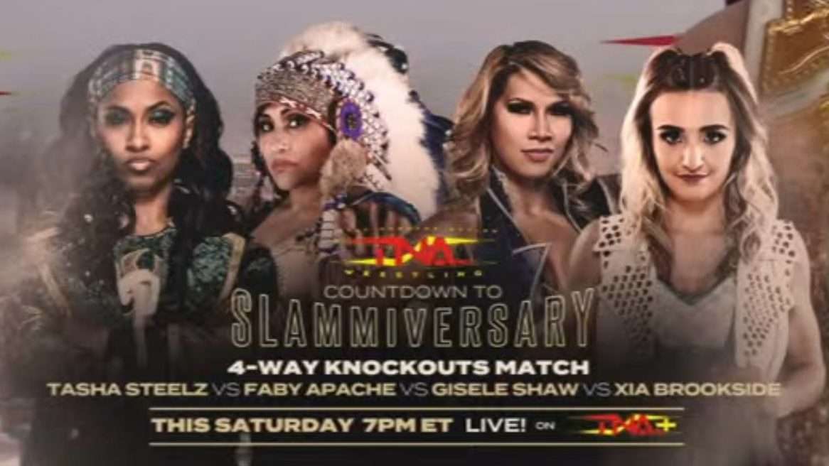 Four-way match added to Countdown to TNA Slammiversary