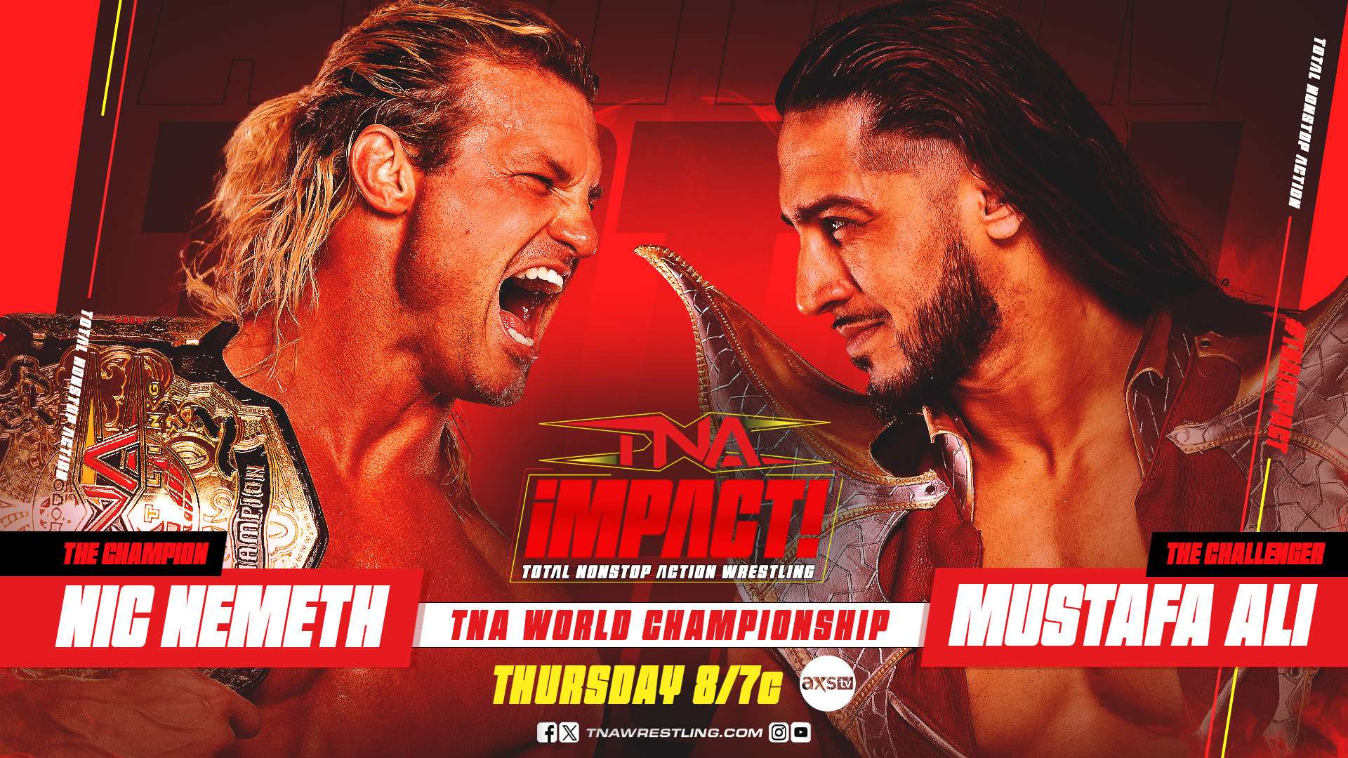 TNA iMPACT notes: Nemeth vs. Ali for World Title, Josh Alexander doesn ...