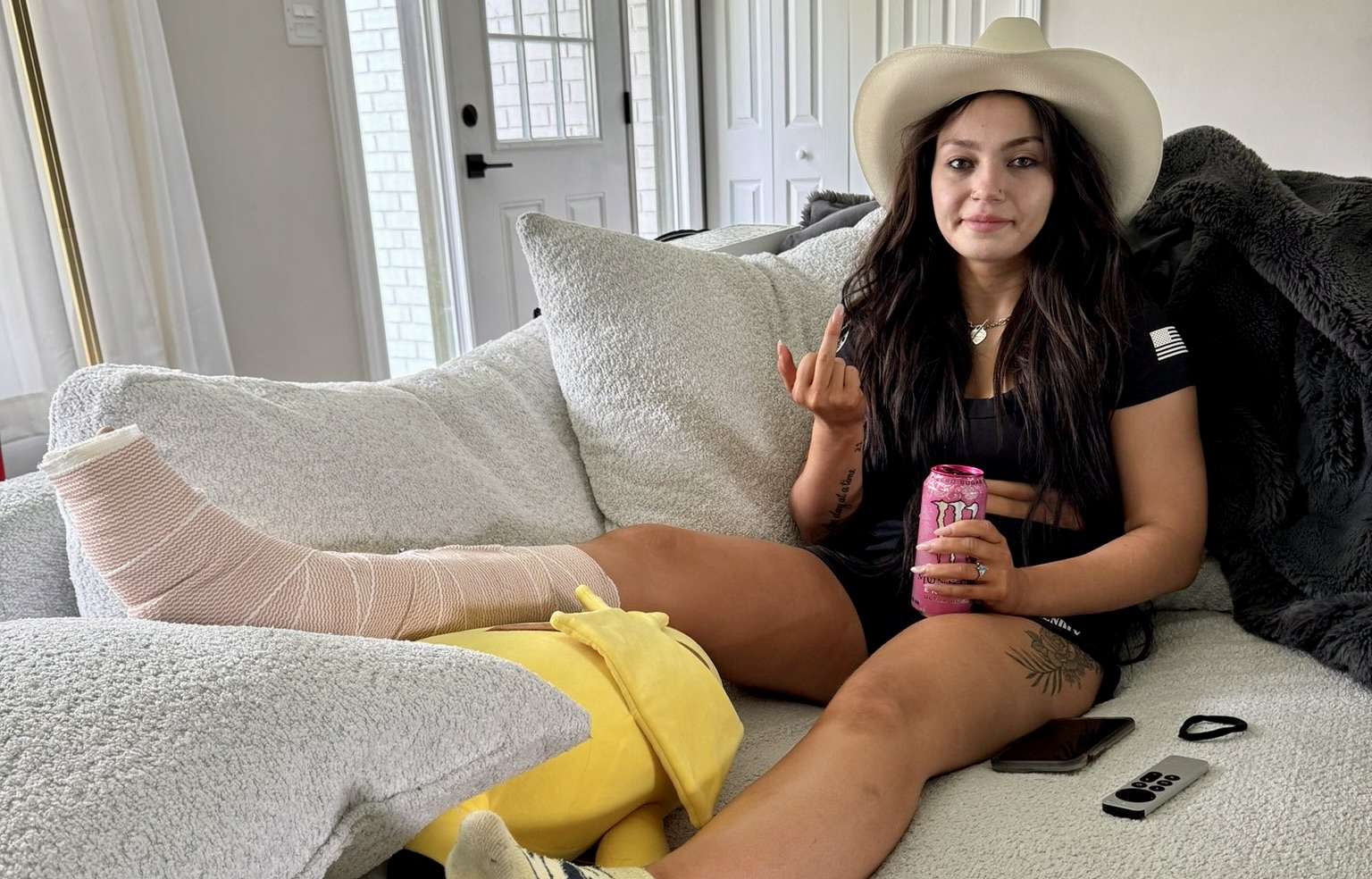 Skye Blue recovering at home after injury on AEW Collision