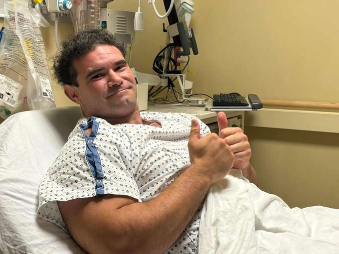 Nick Comoroto recovering from hip procedure, aiming to return in early 2025