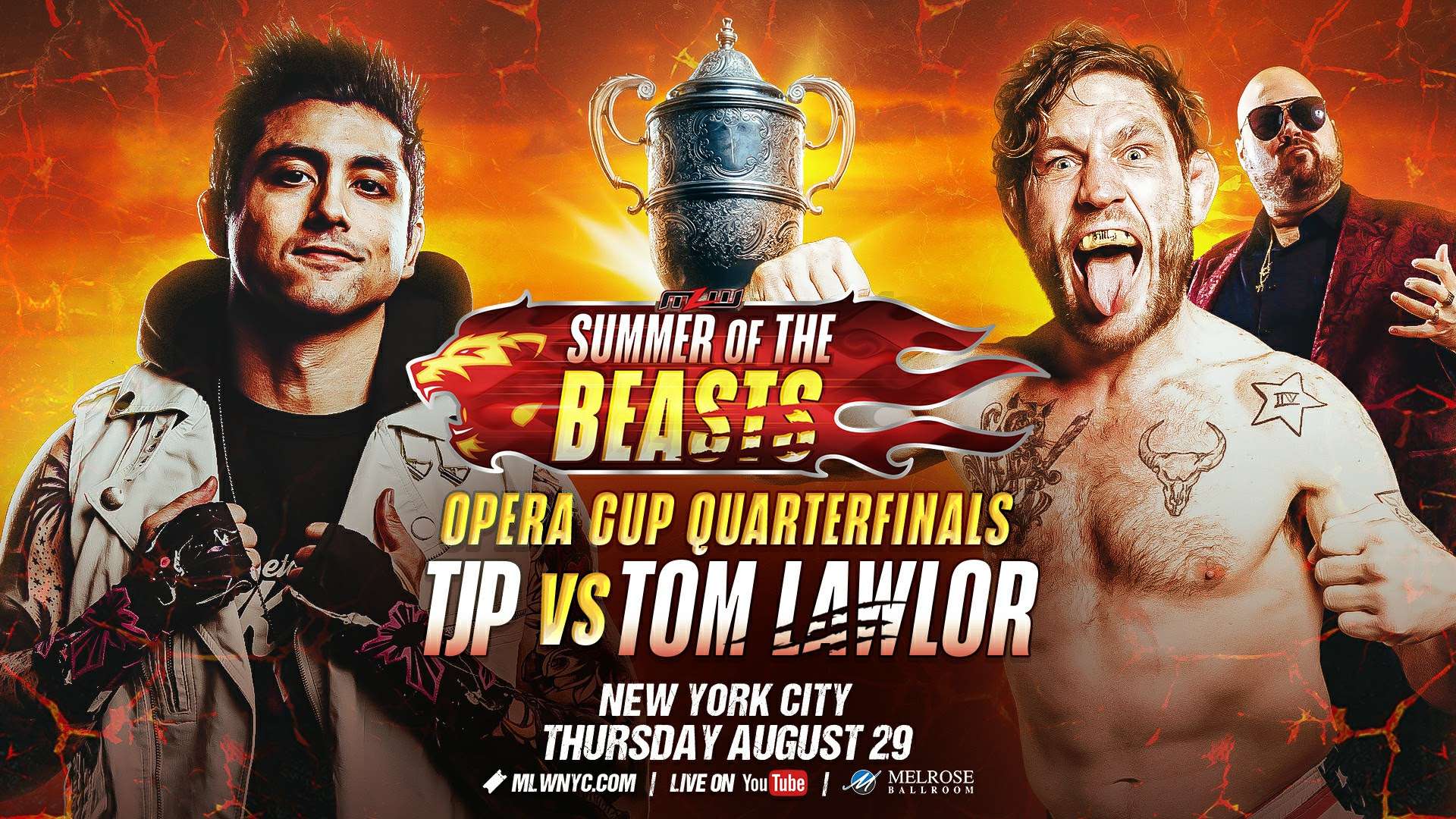 TJP replacing Davey Boy Smith Jr. in MLW Opera Cup tournament
