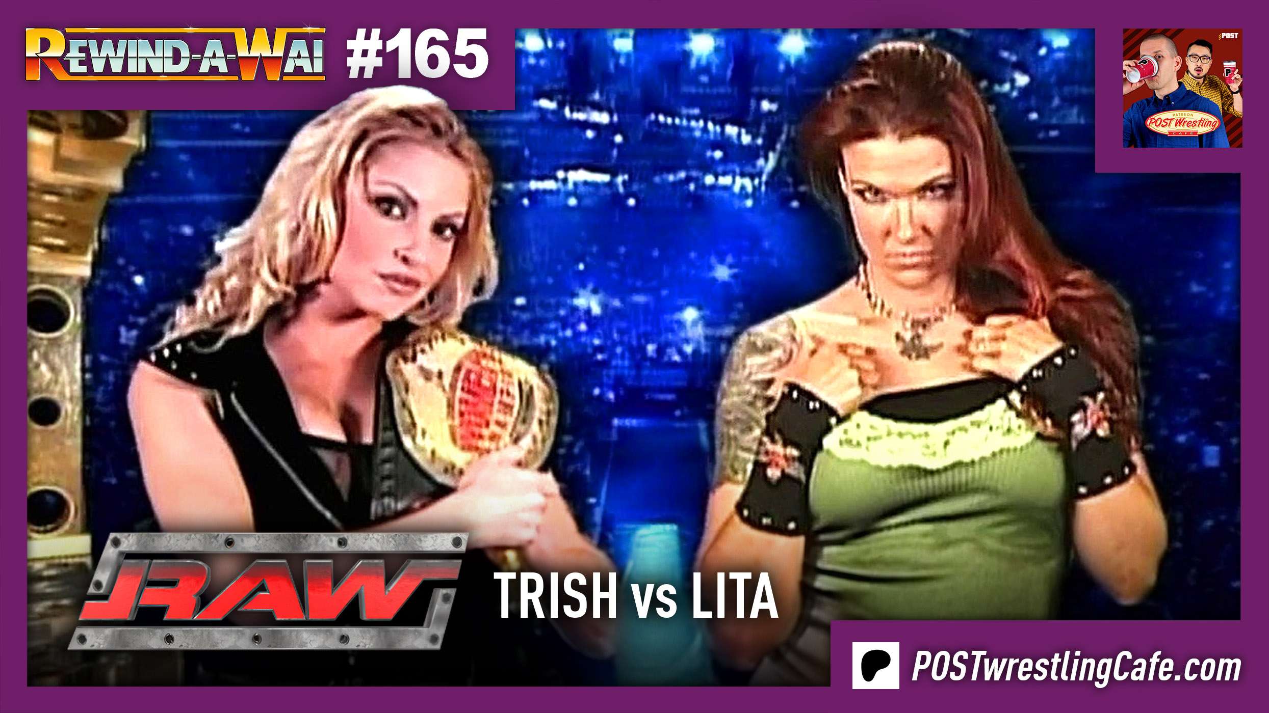 REWIND-A-WAI #165: Trish vs. Lita (WWE Raw Dec. 6, 2004) - POST Wrestling | Podcasts, News ...