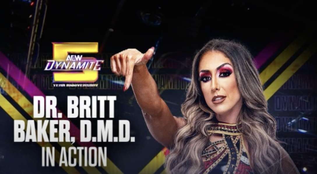 Return of Britt Baker announced for AEW Dynamite’s fifth anniversary show
