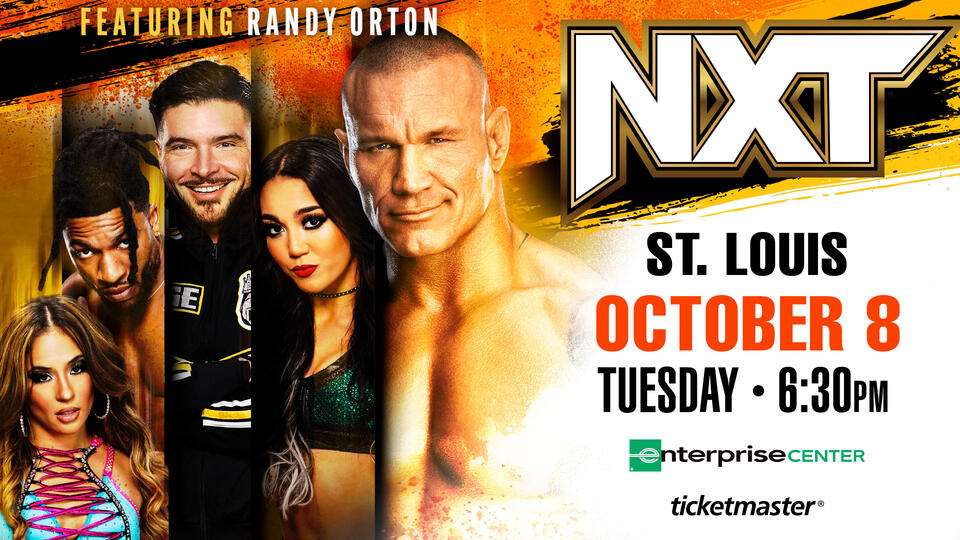 NXT St. Louis show on 10/8 relocates to Chesterfield, Missouri