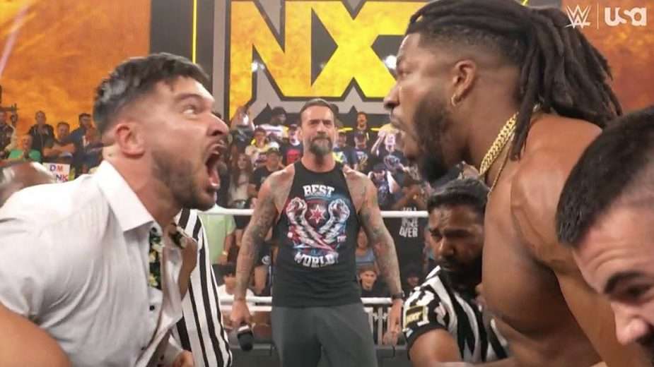 Tyrese Haliburton hosts Ethan Page/Trick Williams contract signing, CM Punk revealed as guest ...