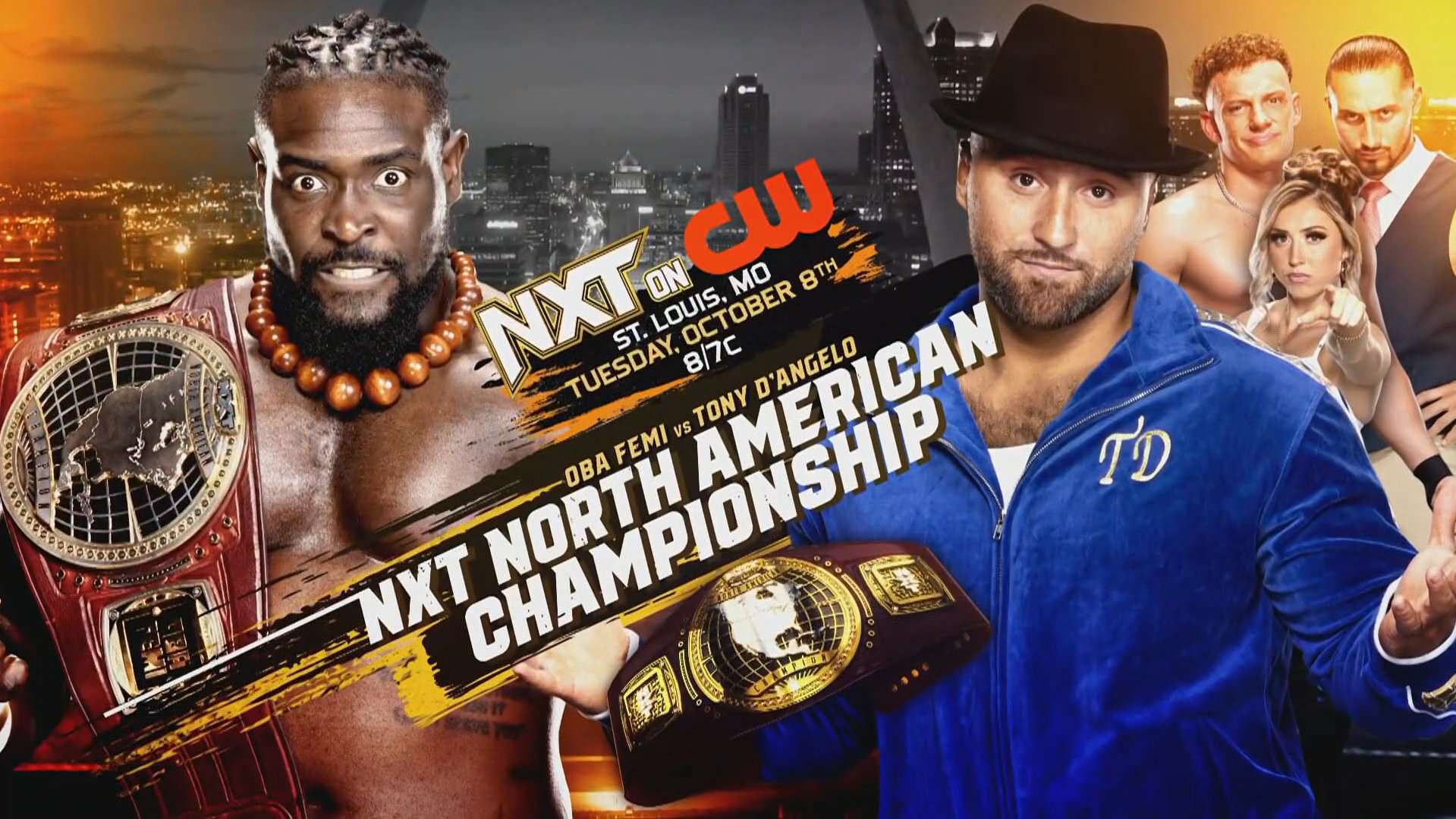WWE NXT notes: Tony D'Angelo vs. Oba Femi rematch, Miz TV, Fraxiom ...
