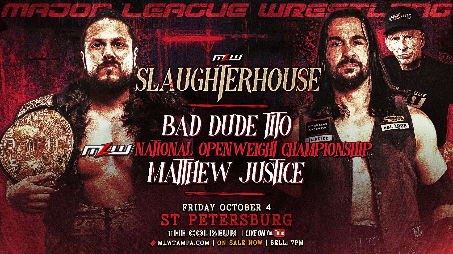 National Openweight Championship match set for MLW Slaughterhouse