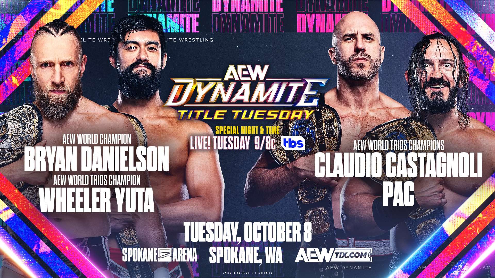 AEW Title Tuesday Results: Danielson & Yuta vs. Castagnoli & PAC