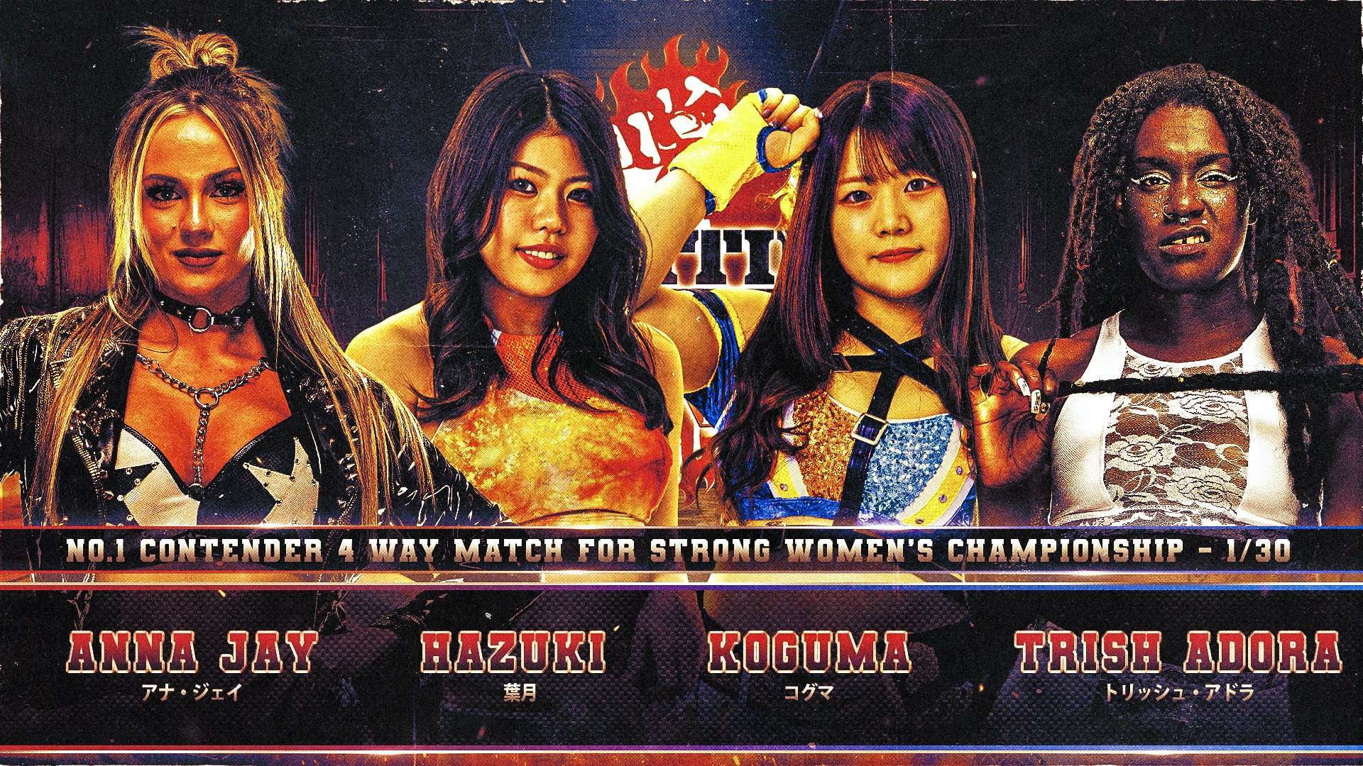 Field revealed for STRONG Women's Title #1 contender four-way at NJPW ...