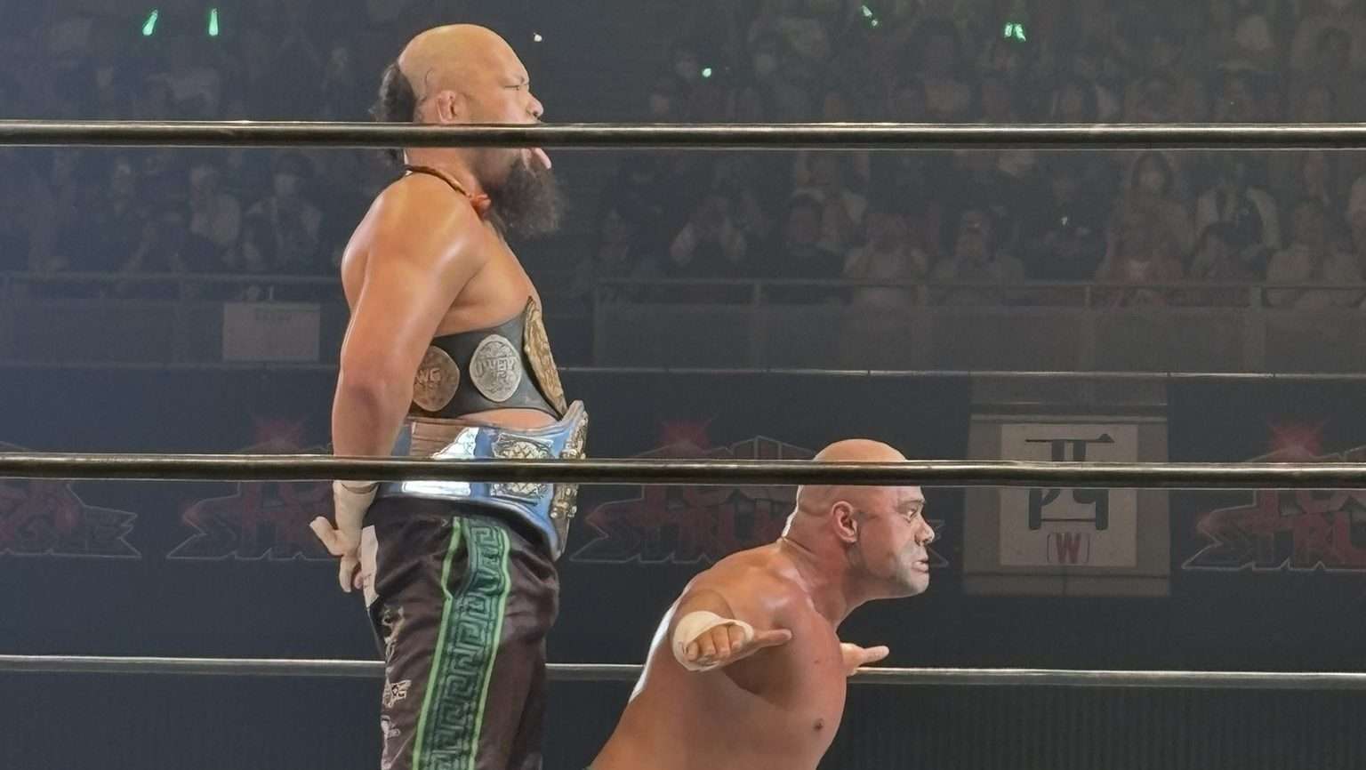 Great-O-Khan & HENARE def. TMDK to become IWGP Tag Team Champions at ...