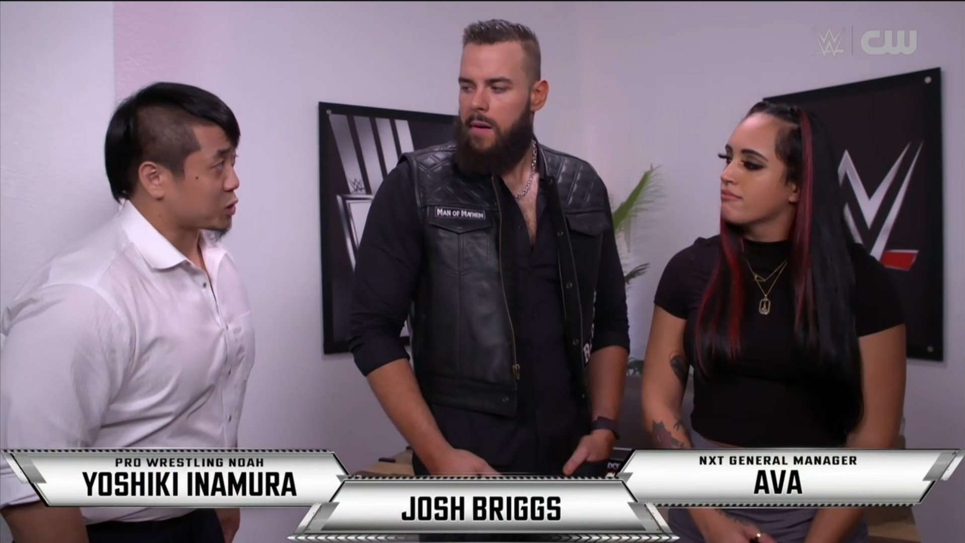 NOAH's Yoshiki Inamura appears on WWE NXT