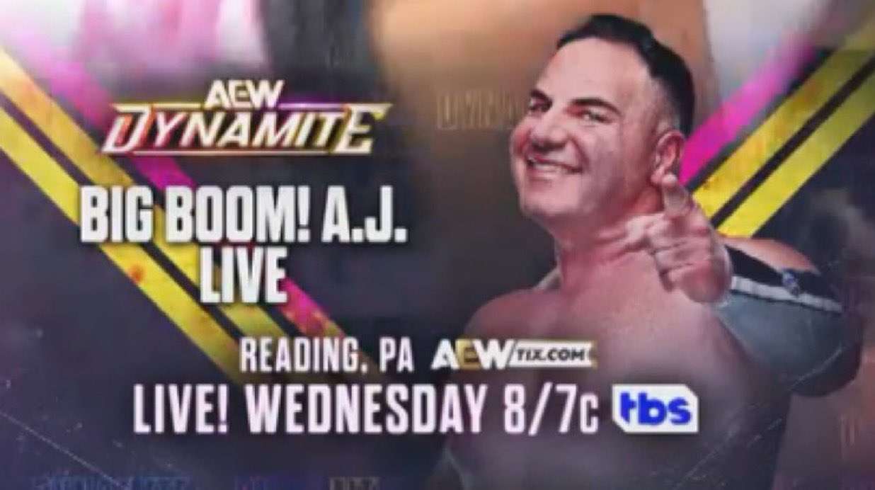 Big Boom/Costco Guy AJ scheduled for 11/20 AEW Dynamite