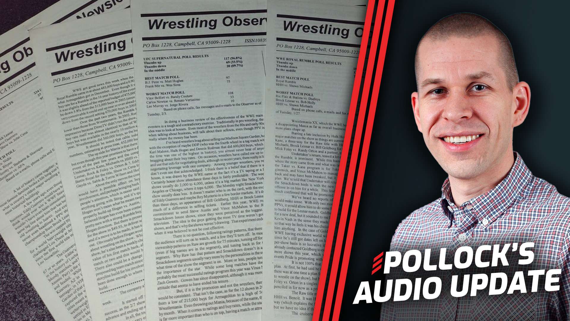 POLLOCK'S AUDIO: Wrestling Observer Newsletter Hall of Fame Ballot