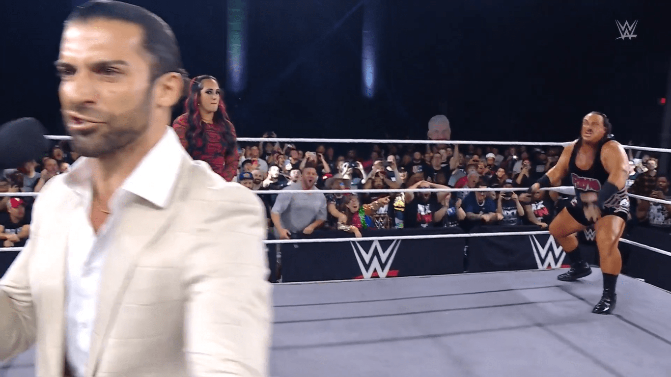 Rhino hits Robert Stone with 'Gore' at NXT's 2300 Arena show