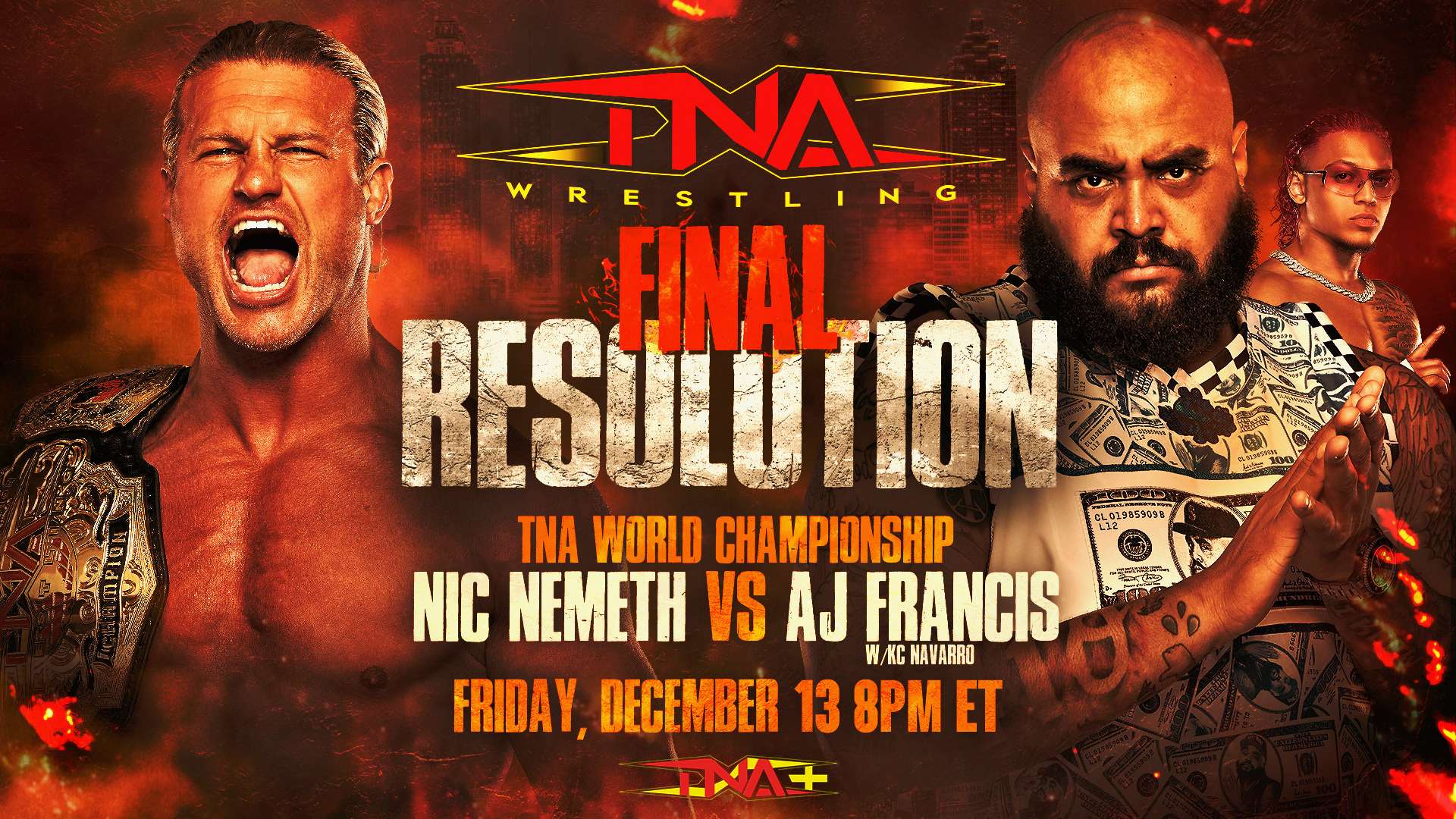 Four championship matches made official for TNA Final Resolution